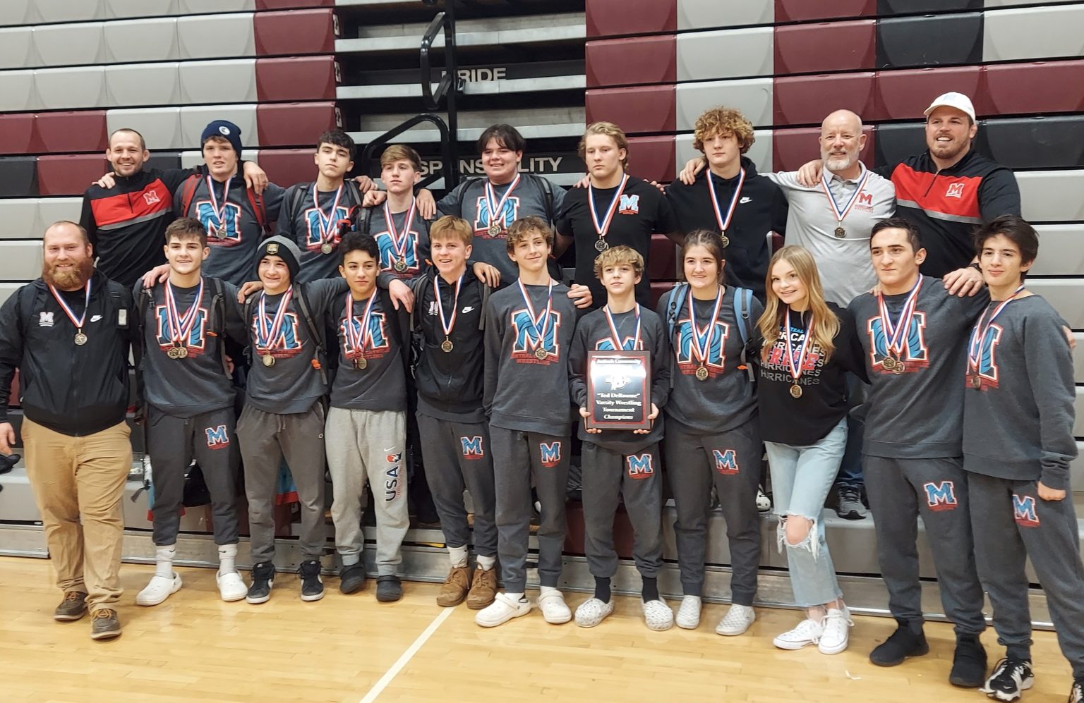 Marian Central Catholic takes DeRousse crown - Illinois Wrestling ...